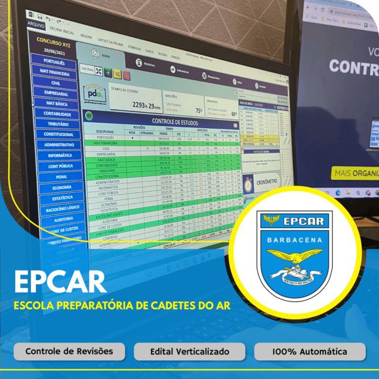EPCAR - Planilha do Aprovado